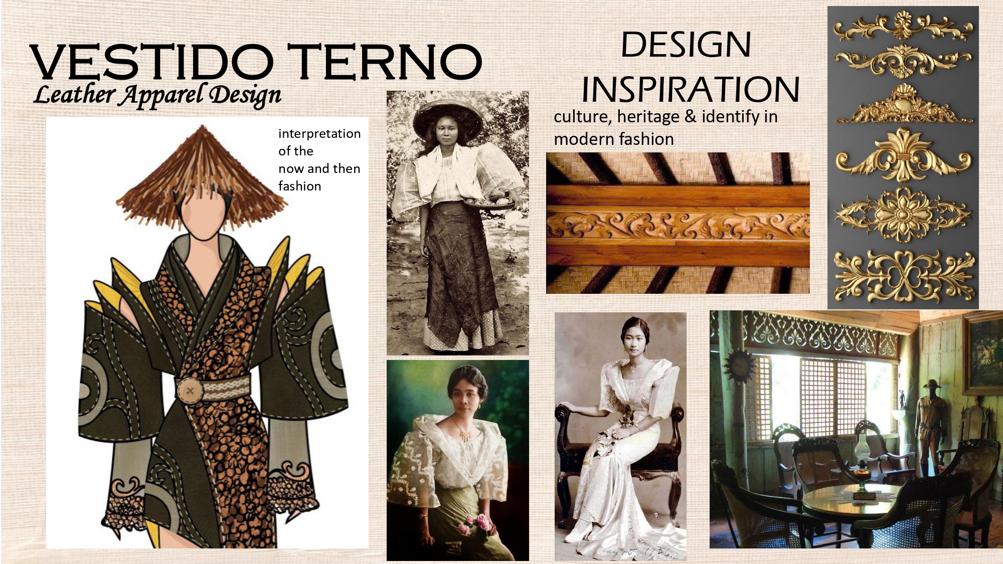 Entry: VESTIDO TERNO – Real Leather Design Competitions