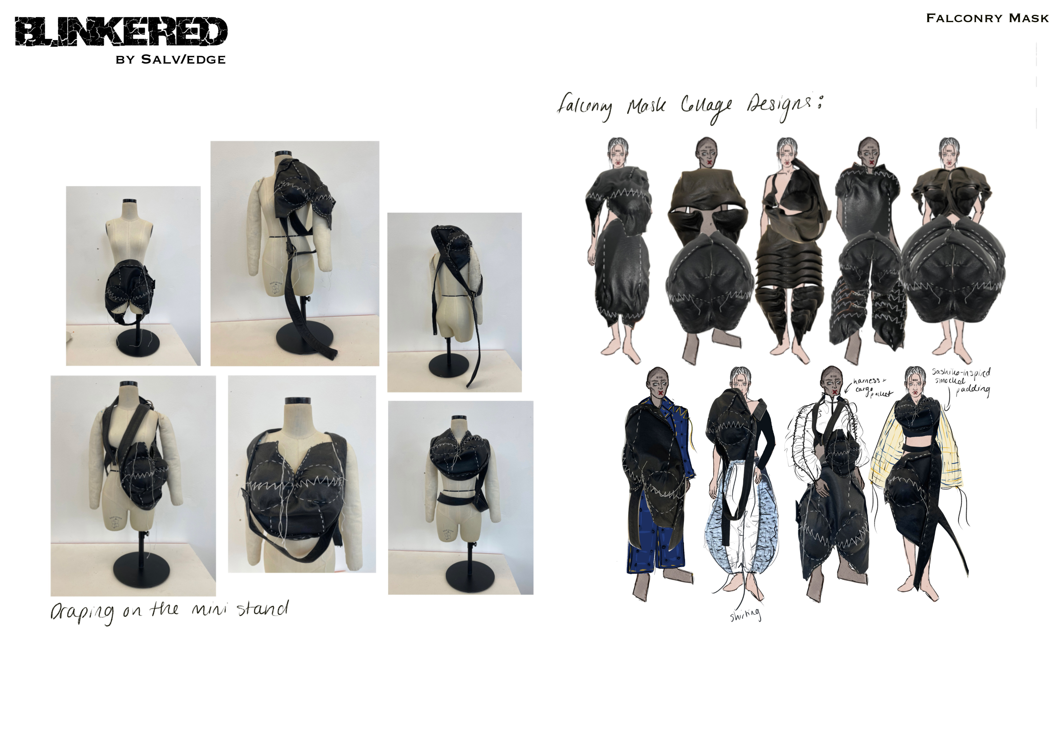 Entry: Blinkered: Falconry T-Shirt – Real Leather Design Competitions