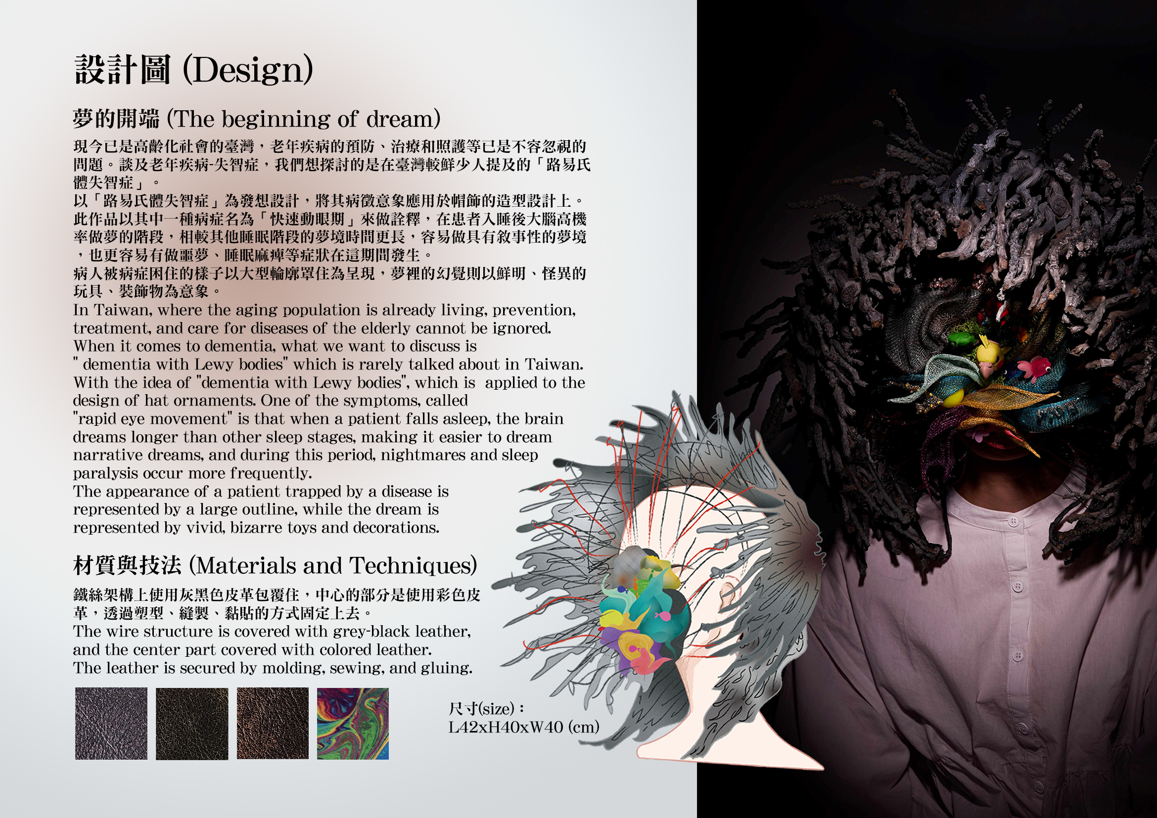 Entry: The beginning of dream – Real Leather Design Competitions