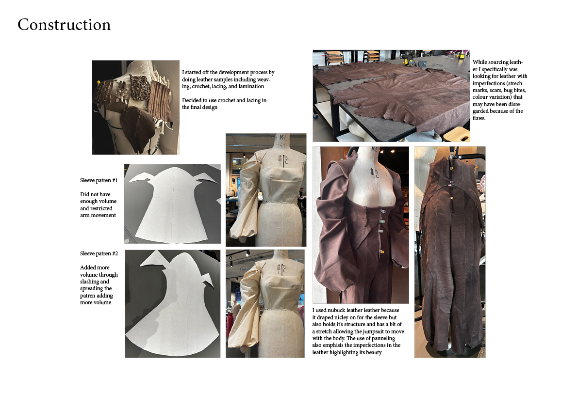 Entry: Elegy for Francesca – Real Leather Design Competitions