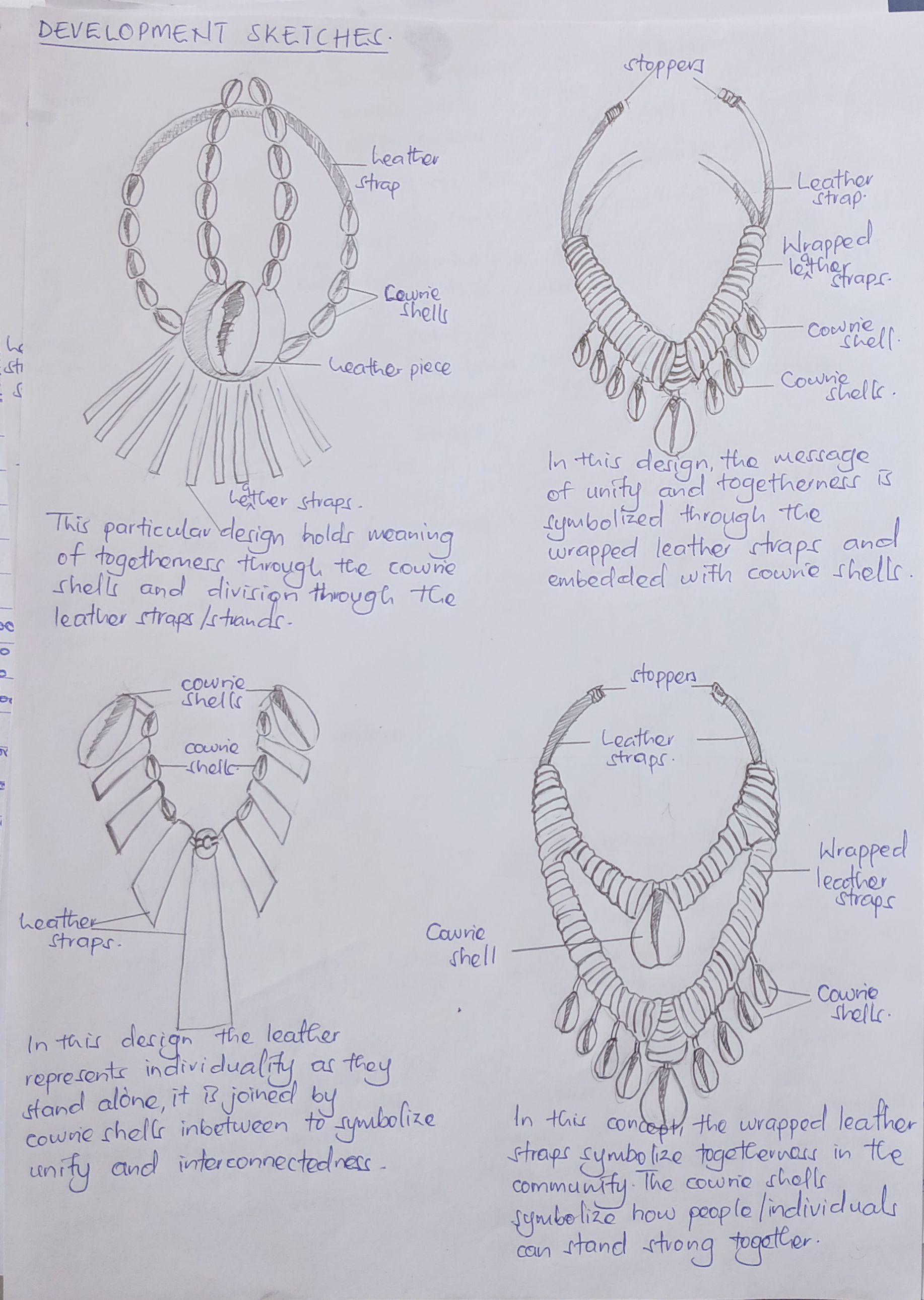 Entry: The Unity Necklace – Real Leather Design Competitions